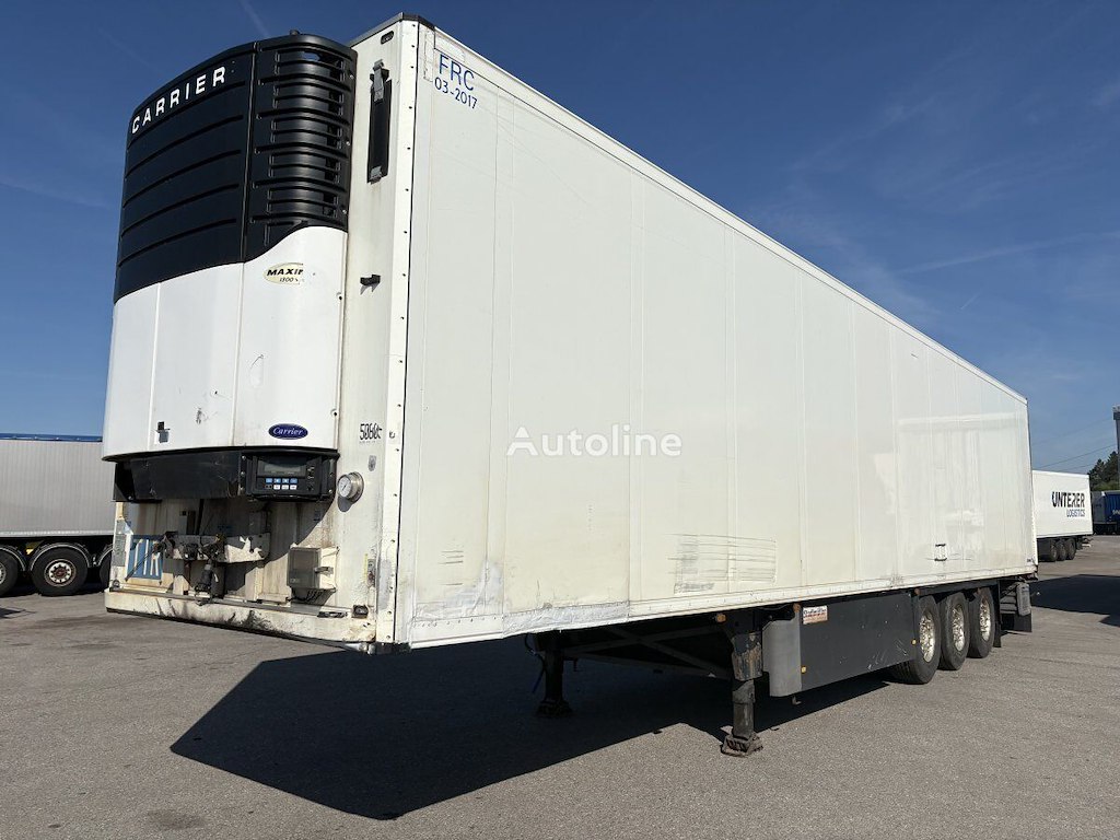 Schmitz Cargobull SCB S3B Kühlauflieger, Carrier Maxima 1300, Liftachse poluprikolica hladnjača