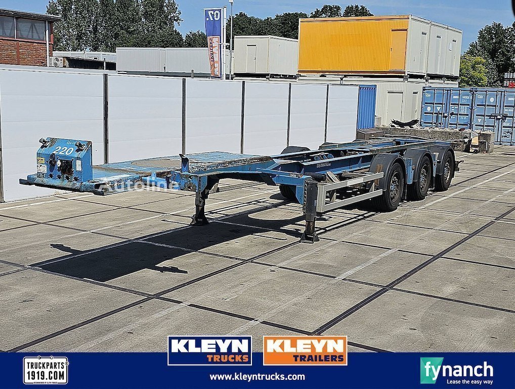 Renders CHASSIS PORTMASTER poluprikolica za prevoz kontejnera