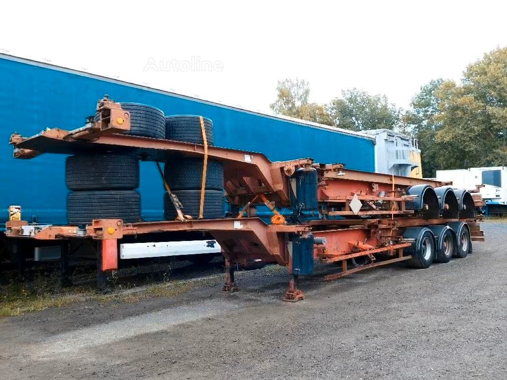 Trouillet Wechselfahrgestell*ADR klasse:FL/OX/AT poluprikolica za prevoz kontejnera