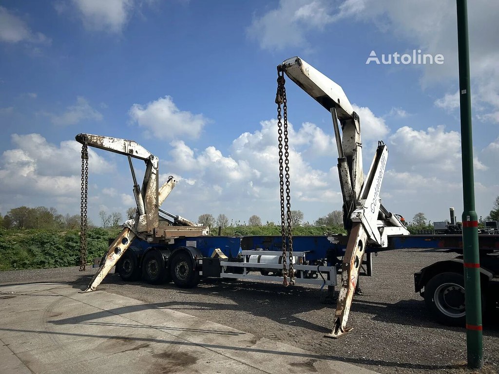 Steelbro Sidelloader 36 T SWL / 20ft - 2 x 20ft - 40 / diesel Power pack poluprikolica za prevoz kontejnera