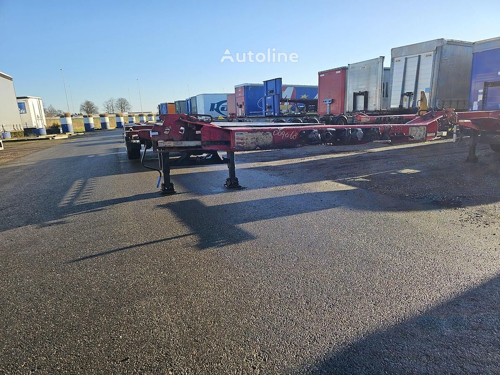 D-Tec FT-43-03V | Multi chassis all connections | ror drum poluprikolica za prevoz kontejnera