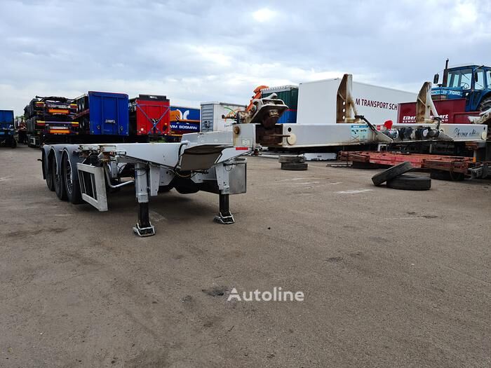 Pacton TE3 | 3 AXLE SAF DISC | CONTAINERCHASSIS | MULTI | ALL CONNECTIO poluprikolica za prevoz kontejnera