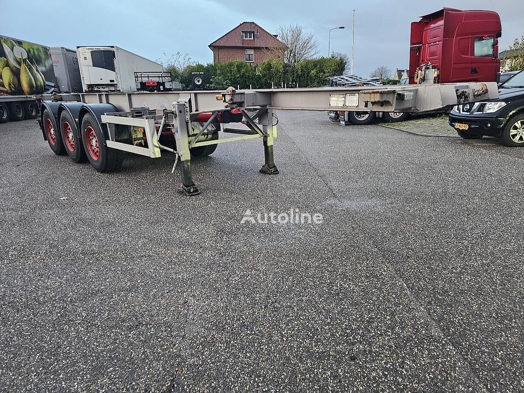 Renders ROC 12 27 CC 30 HOLLAND TRAILER. poluprikolica za prevoz kontejnera
