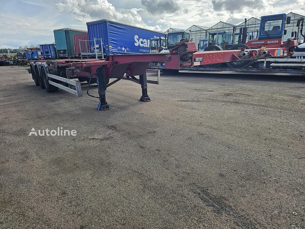 Happy TRAILER OZC 42-327 |40 FOOT HIGHCUBE CHASSIS| SAF DISC| APK /TUV poluprikolica za prevoz kontejnera