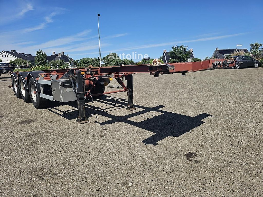 Burg BPO 12-27CCXGX-00. | ADR TANK CHASSIS 20/30 FT | BPW DRUM poluprikolica za prevoz kontejnera