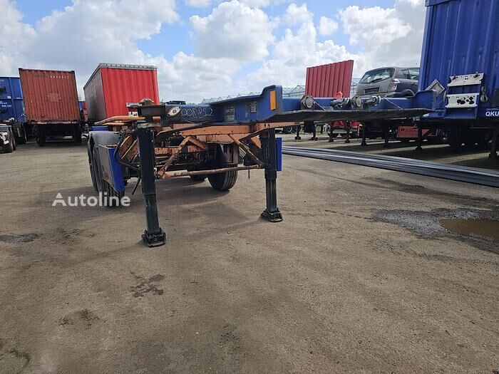 Koehler Elmshorn 20ft | Steel suspension | BPW drum poluprikolica za prevoz kontejnera