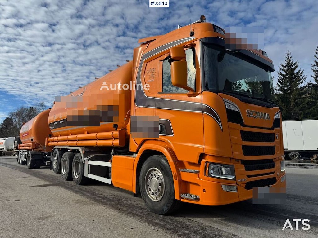 Scania R650 8x4 Bulkbil med bulkhenger - Jilko Påbygg autocisterna