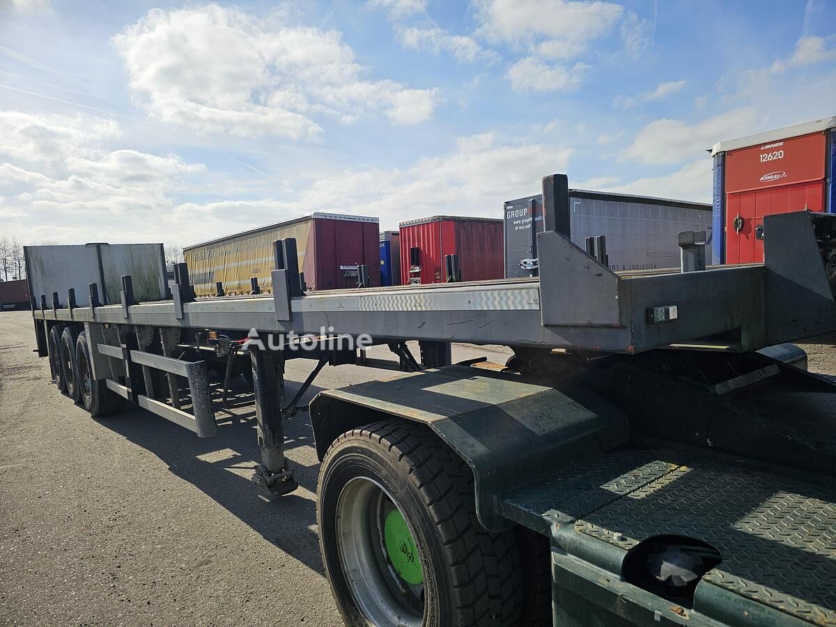 Burg BPO-12-27 ORXXX | 12.50 MTR | FOR GAS CONTAINERS |. BPW DRUM. poluprikolica platforma