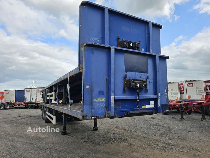Pacton 3 AXLE FLATBED TRAILER BPW DRUM | price per piece poluprikolica platforma