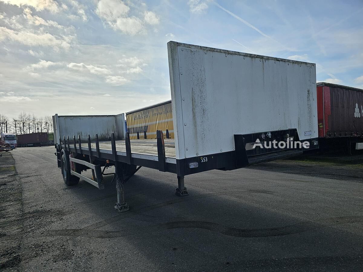 Burg BPO 12-10 ORNXX | USED FOR GAS CONTAINERS |. STEEL SUSPENSION poluprikolica platforma