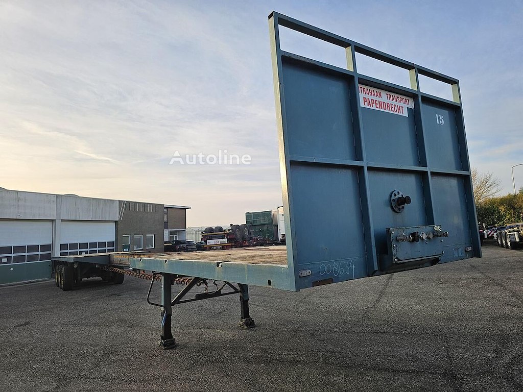 LinTrailers LSPU 18-27 | EXTENDIBLE TRAILER 21.20 MTR | STEERING AXLE | good poluprikolica platforma