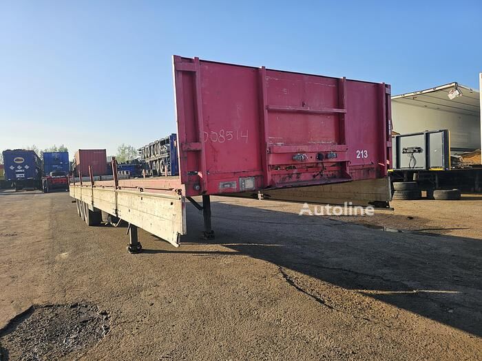 Netam ONCR 39-327 |FLATBED| SIDEBOARDS | BPW DRUM. poluprikolica platforma