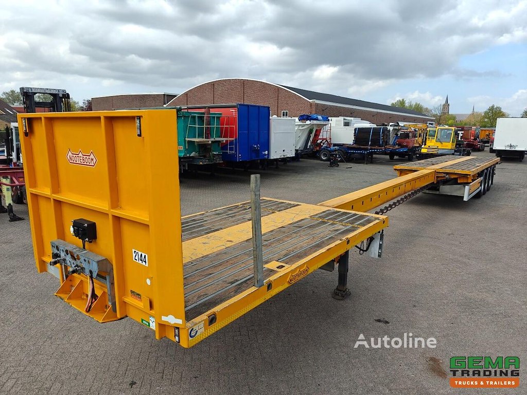 Nooteboom O-45-03V 8 Meter Extendable - Cage Attachment - TwistLocks - Har poluprikolica platforma