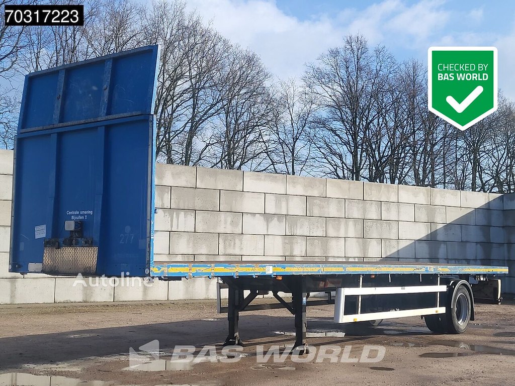 Fruehauf 1 Axle poluprikolica platforma