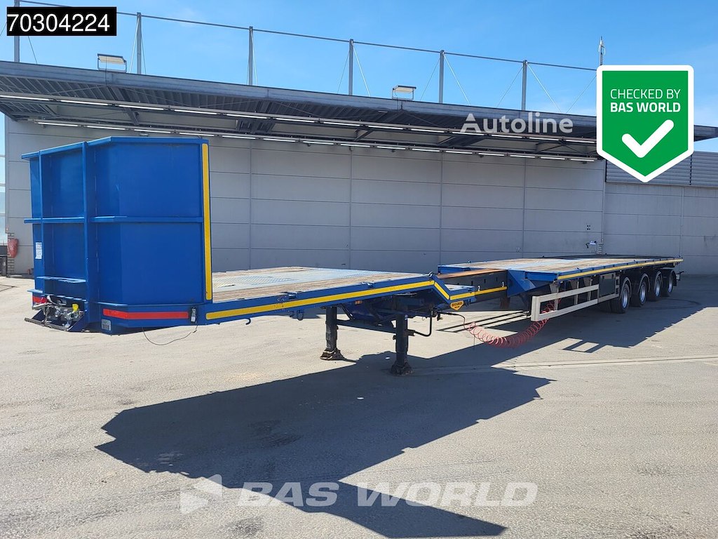Broshuis 4AOU Extendable 30M Full Steered poluprikolica platforma