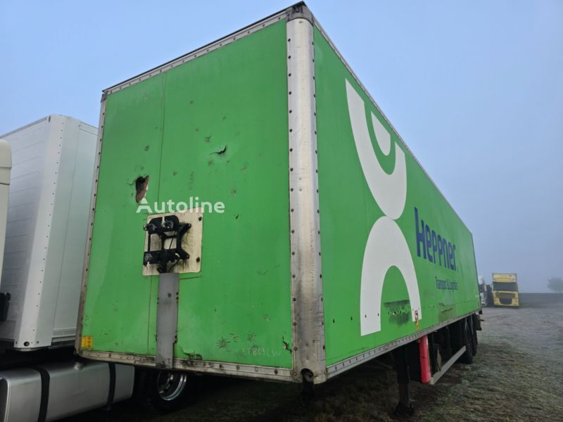Fruehauf DX 27 furgon poluprikolica