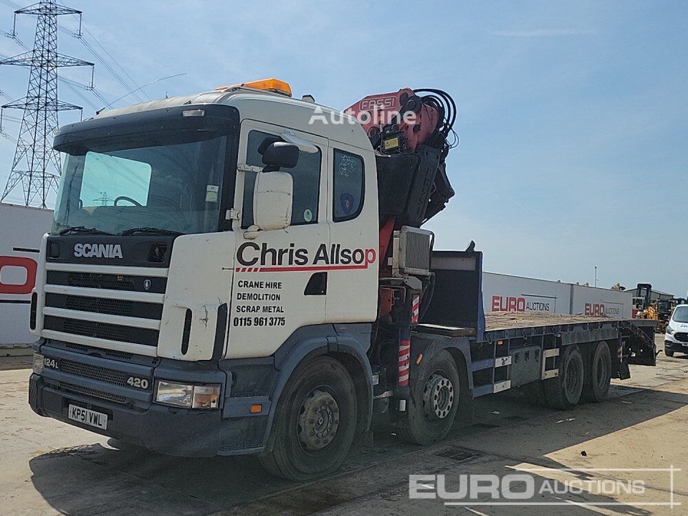 Prodaje se Scania 420 autotransporter na aukciji