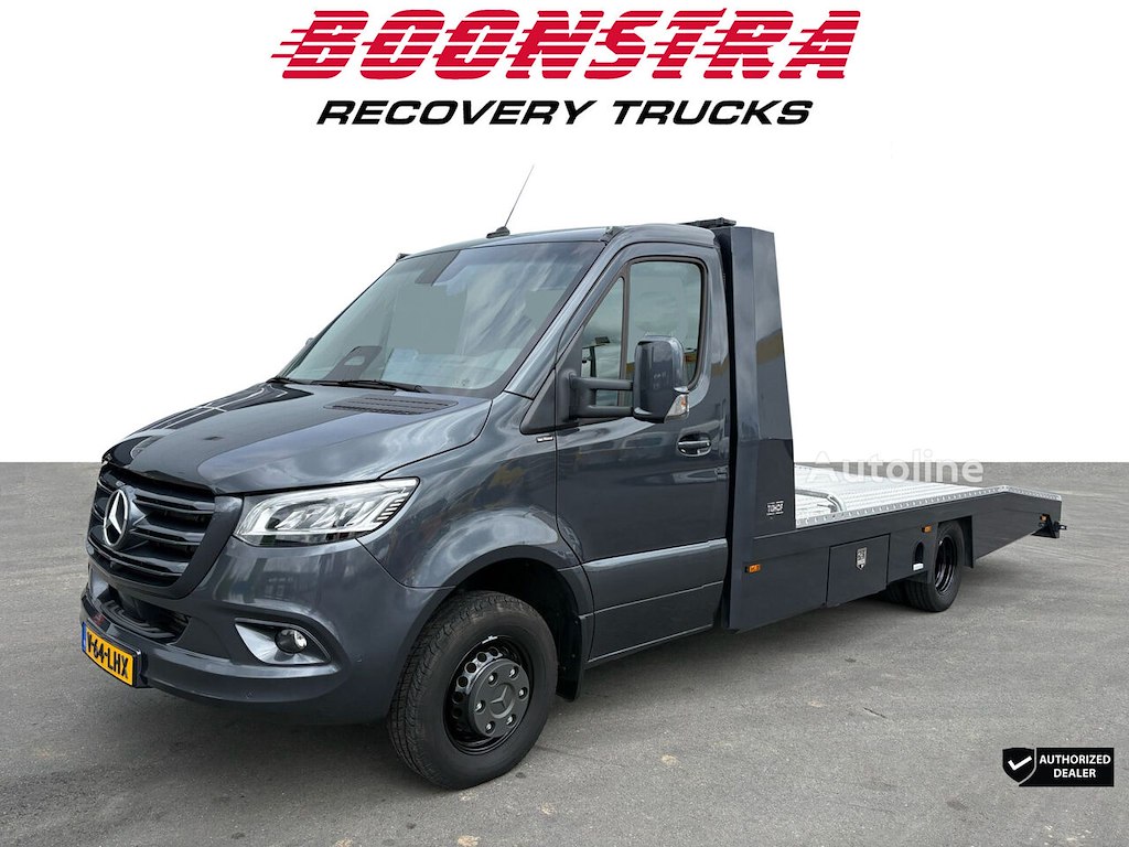 Mercedes-Benz Sprinter 519 CDI Aut. Tijhof Lucht Lier ACC LED autotransporter