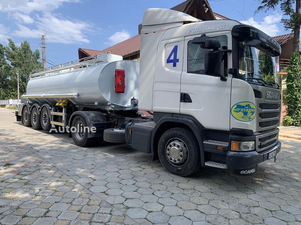 Nova Jeho Polupritsep-tsisterna EHO 99983-01 30 m³ gazovoz / zapravnik — v n poluprikolica cisterna za gas