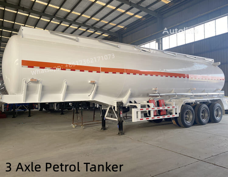 Nova Titan Brand New 3 Axle Petrol Tanker for Sale cisterna za goriva i maziva