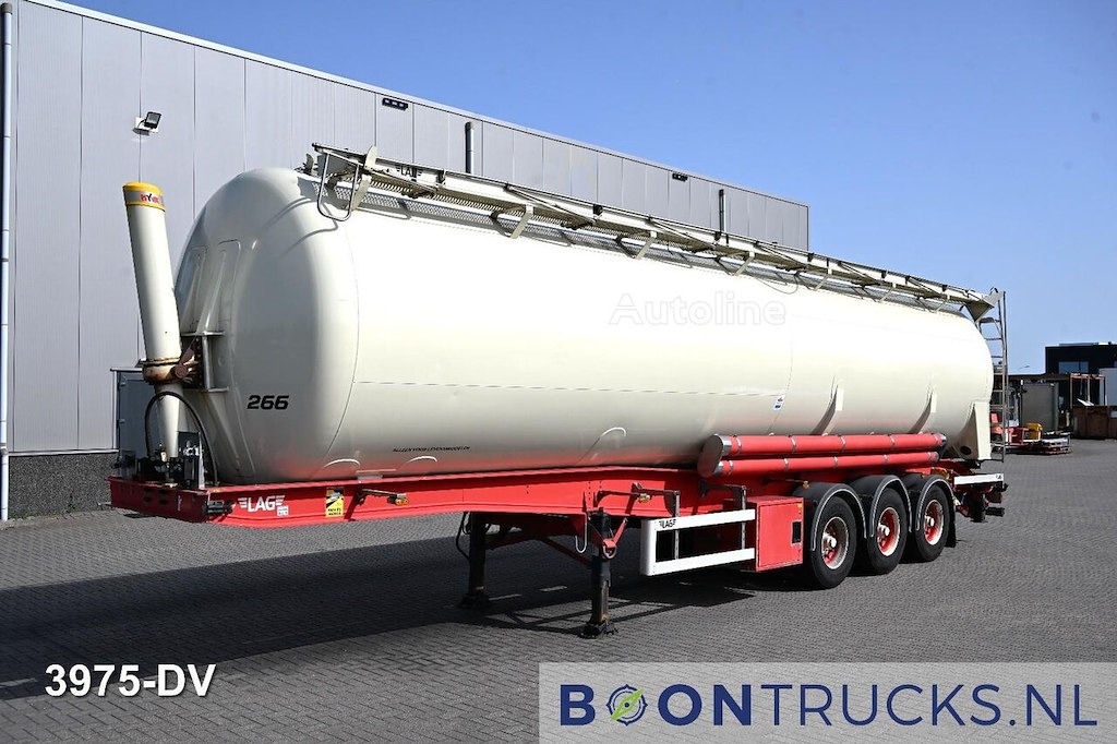 LAG 0-3-39 KT SILO | 61000L * TIPPING * FOOD * BPW/DISC * NL TRAILER cisterna za prevoz hrane