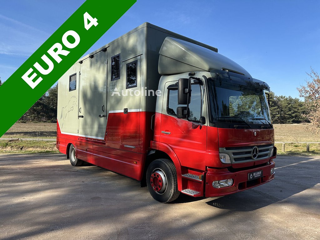 Roelofsen Mercedes-Benz Atego 1218 3-paards + koets paardenvrachtwagen kamion za prevoz konja