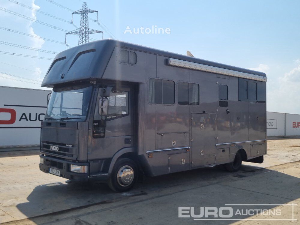 Prodaje se IVECO Tector 75E17 kamion za prevoz konja na aukciji