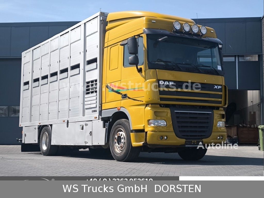 DAF XF 410 SC Menke Doppelstock kamion za prevoz stoke