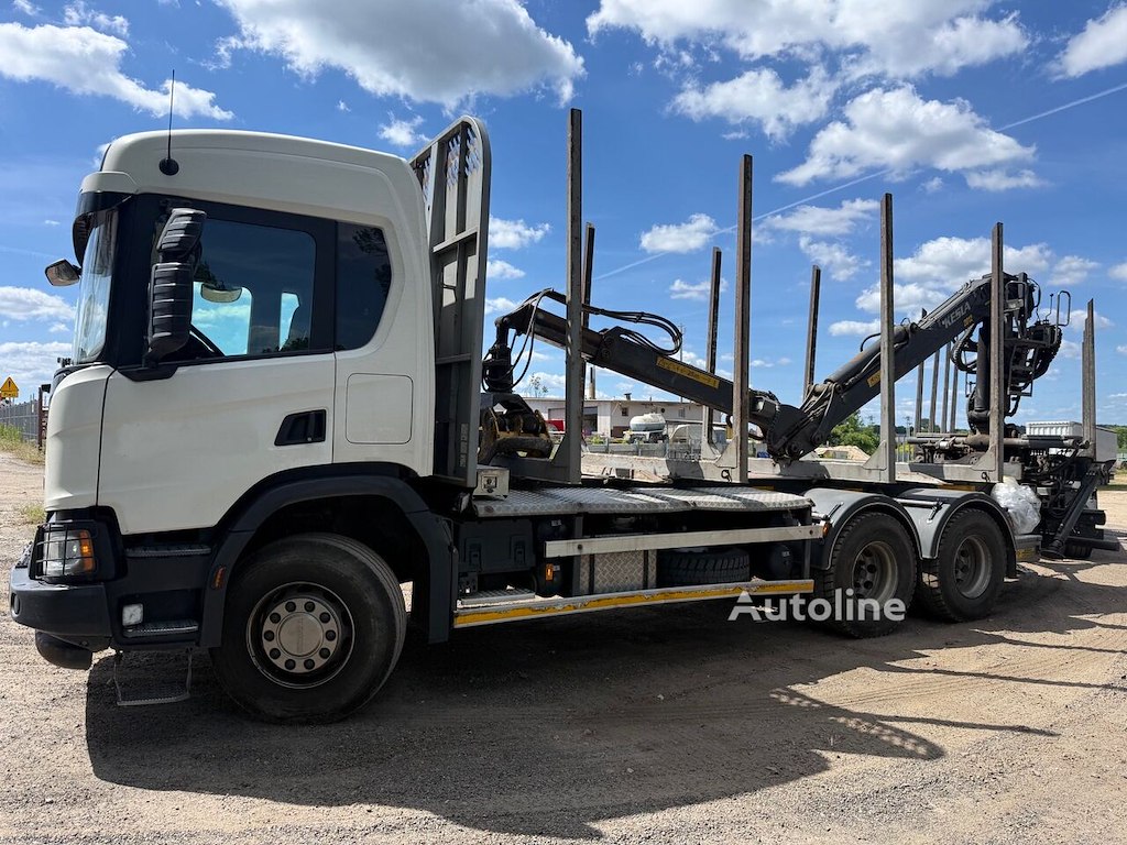 Scania p450 kamion za prevoz drva