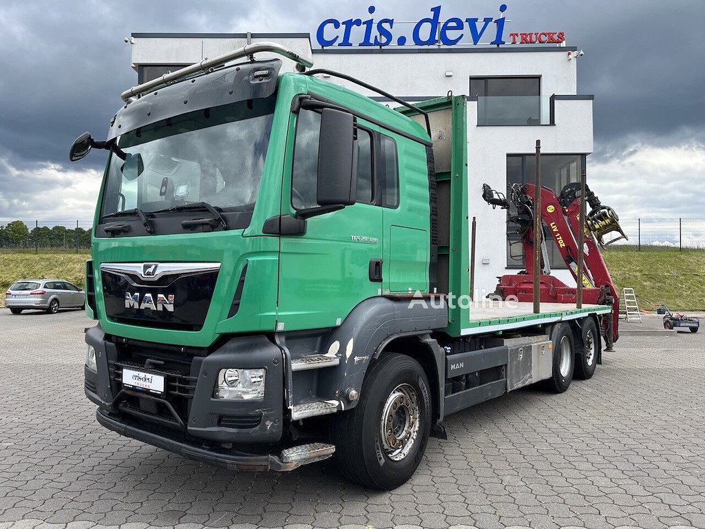 MAN TGS 26.480 6x2 28.480 LIV 170 Z HOLZ Kran (2021) kamion za prevoz drva