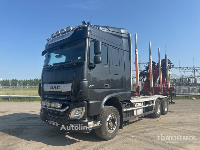 Prodaje se DAF XF 530 kamion za prevoz drva na aukciji
