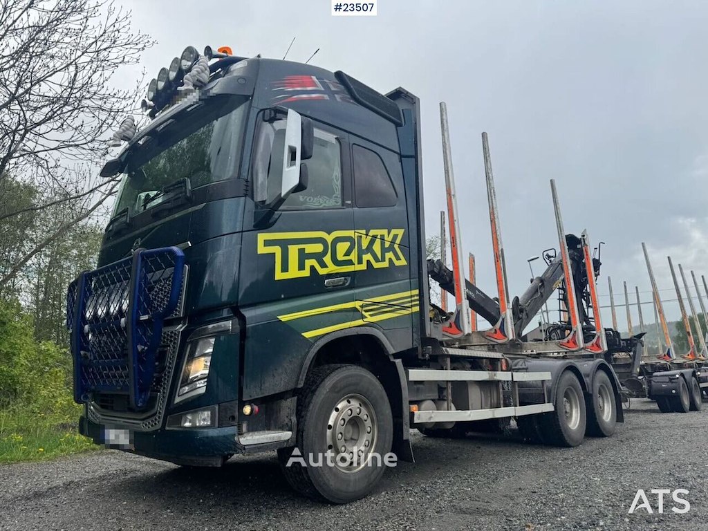 Volvo FH16 6x4 Tømmerbil - Uten kran kamion za prevoz drva