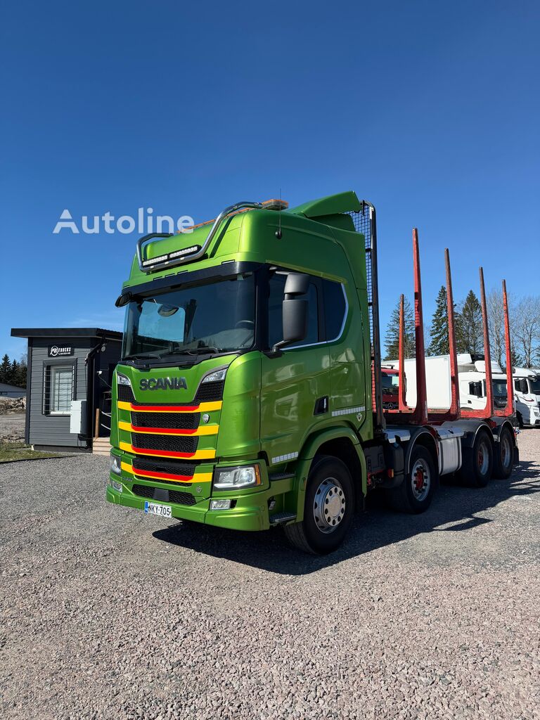 Scania R650B8x4NZ kamion za prevoz drva