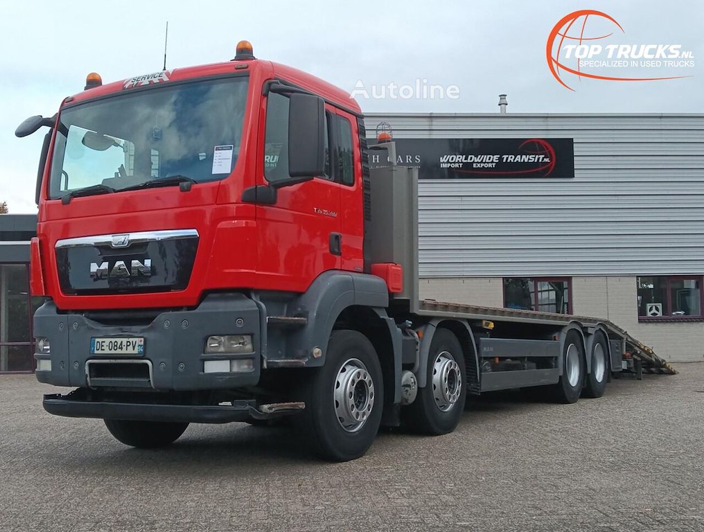 MAN TGS 35.360 8x2 - Machine transporter, loading ramp, tow truck 6. šlep auto