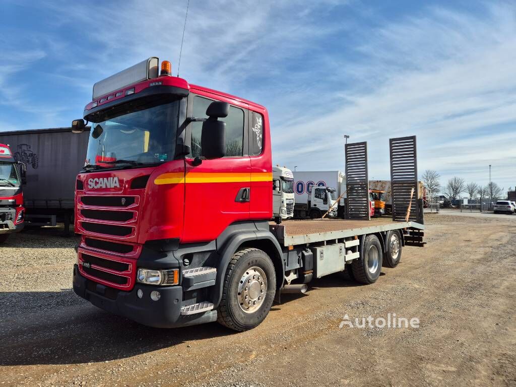 Scania R450 6x2 // Machinetransport/Knæklad // šlep auto