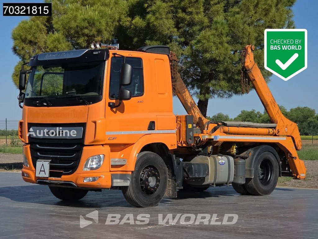 DAF CF 340 4X2 Portacontenedores Cambio Automático Euro 6 kamion autopodizač kontejnera