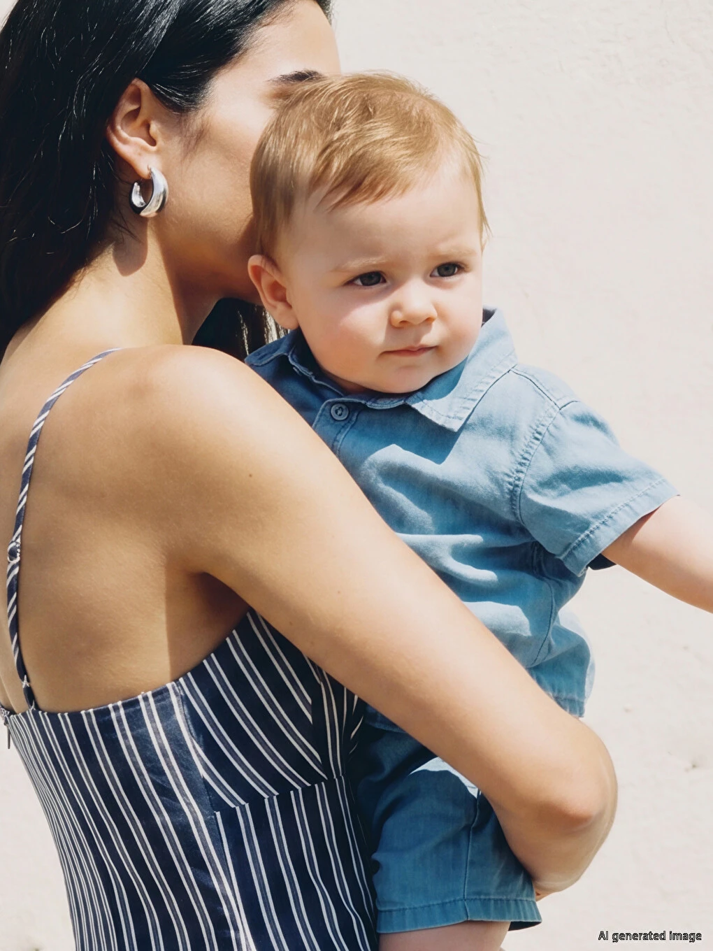 LCW baby Komplet Košulja Sa Kratkim Rukavima I Šorts Za Bebe Dečake