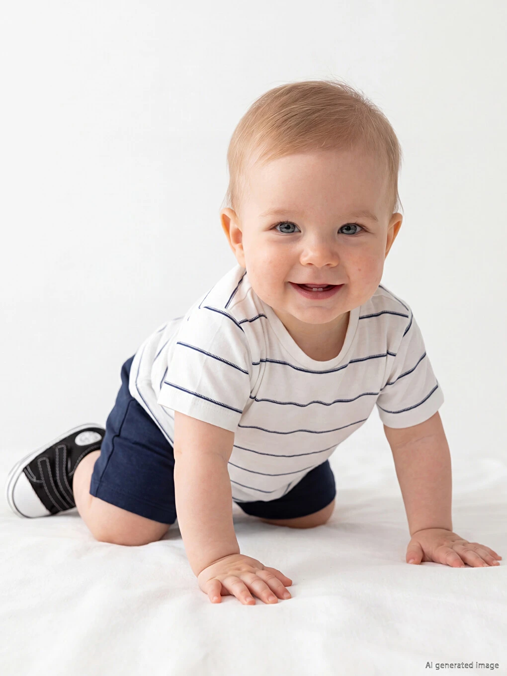 LCW baby Prugasti Komplet Šortseva Za Bebe Dečake