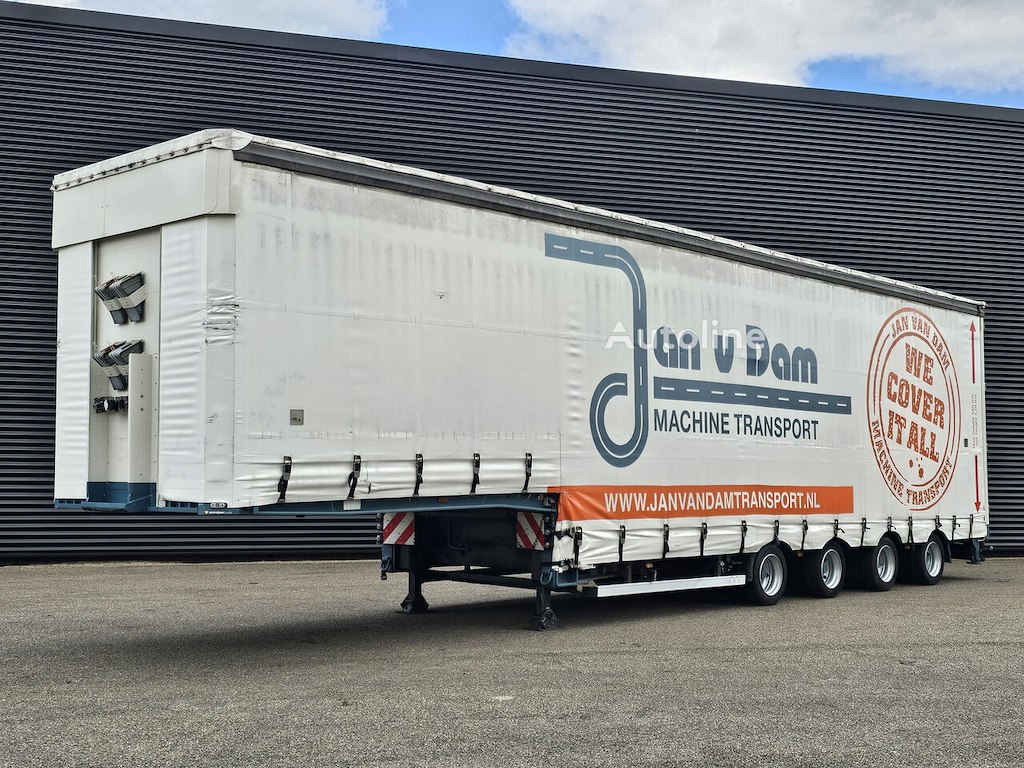 ES-GE 4STL48 / 4 AXLE / SLIDING ROOF / EXPANDABLE / LIFT ROOF poluprikolica s ceradom
