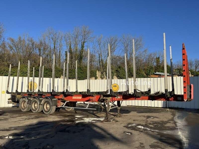 Fruehauf GRUMIERE 3 ESSIEUX poluprikolica za prevoz drva