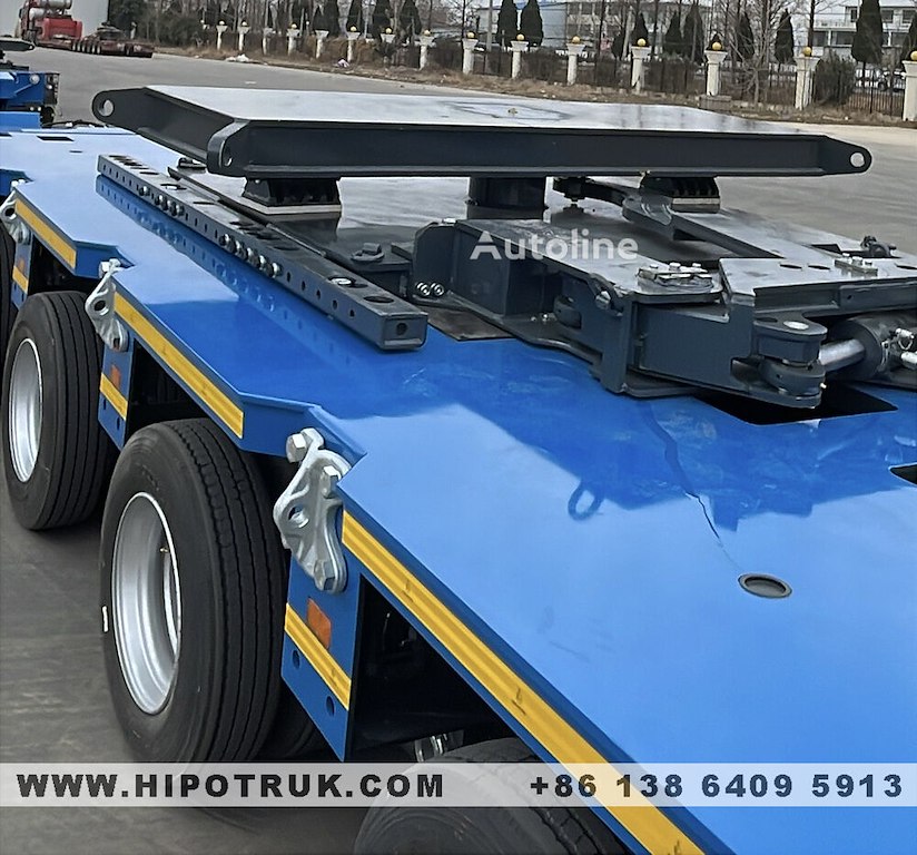 Nova Hipotruk Hydraulic Modular Trailer with turntable for Bridge Girder Trans modularna poluprikolica