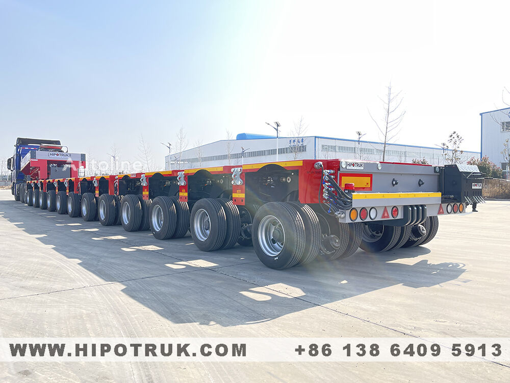Nova Hipotruk Hydraulic Multi Axles Trailer Manufacturer in China modularna poluprikolica