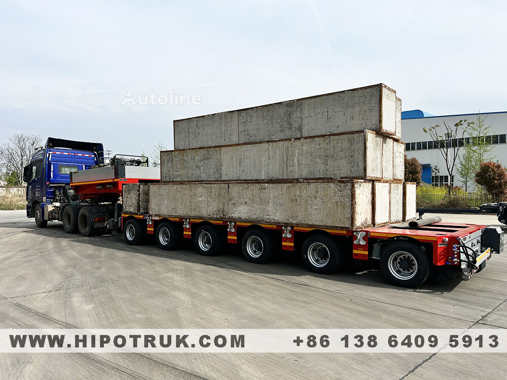 Nova Hipotruk Hydraulic Modular Trailer for Heavy Cargo Transport modularna poluprikolica