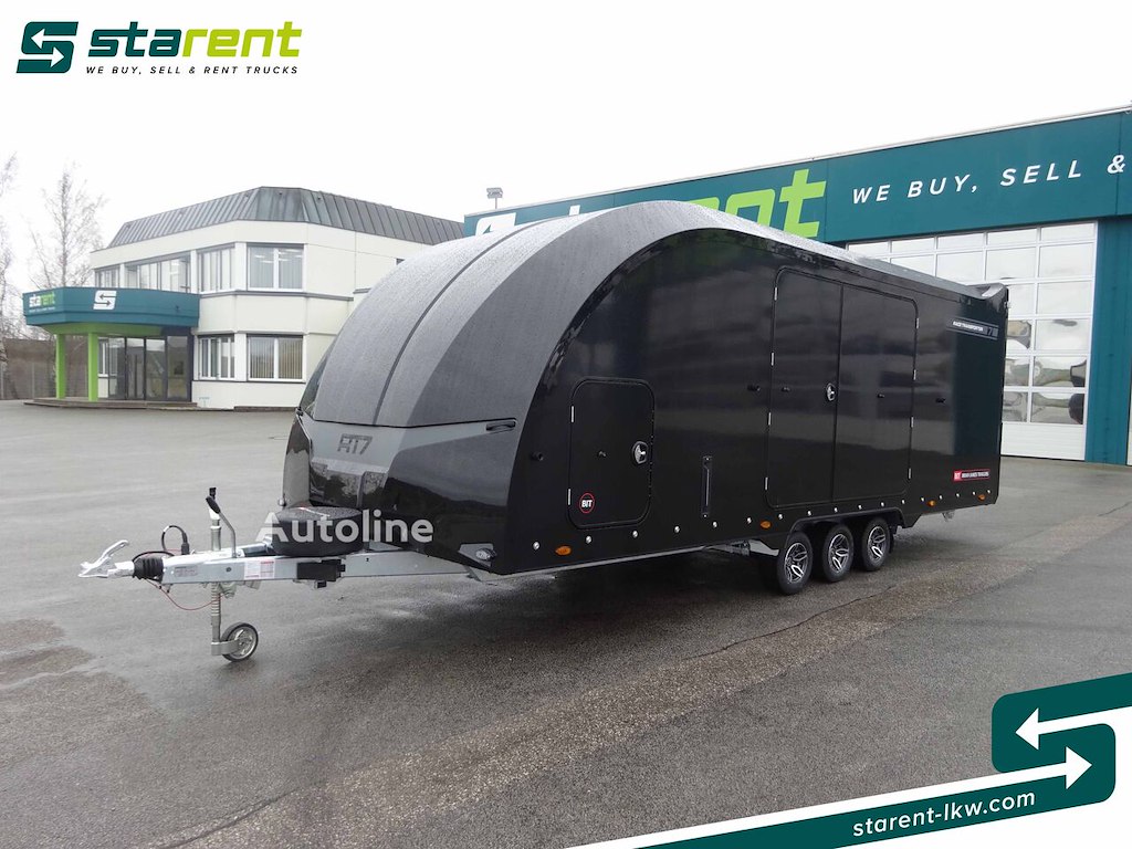 Nova Brian James Race Transporter 7, Seilwinde, Solar, Kamera prikolica autotransportera