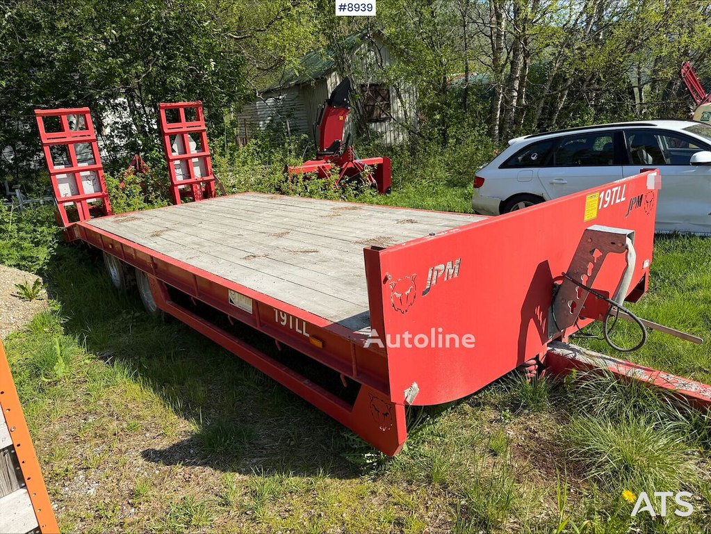 JPM 19TLL prikolica za građevinske strojeve