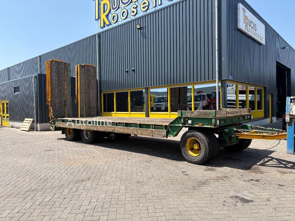 Nooteboom ASD-28 + HYDRAULIC RAMPS + MOT 30-12-2026 prikolica sa niskom platformom