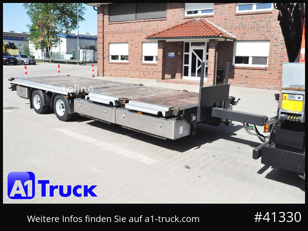 STEHMANN ZZW 16, Container, verbreiterbar, ausziehbar, oben geku prikolica platforma