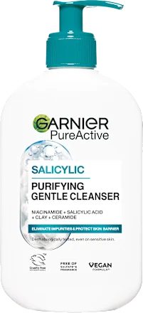 GARNIER PureActive
Salicylic gel za čišćenje lica, 250 ml
