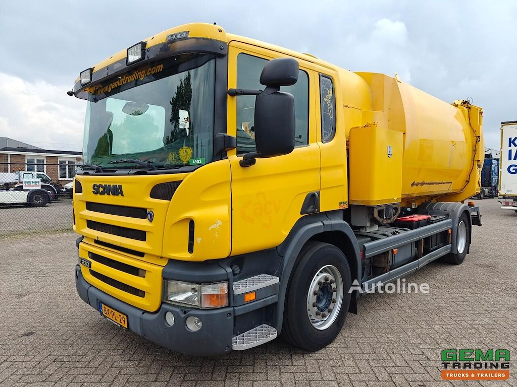 Scania P 230 B 4X2 Euro5 Day Cab - Haller S LF18m3 - Side Loader Garbag kamion za smeće