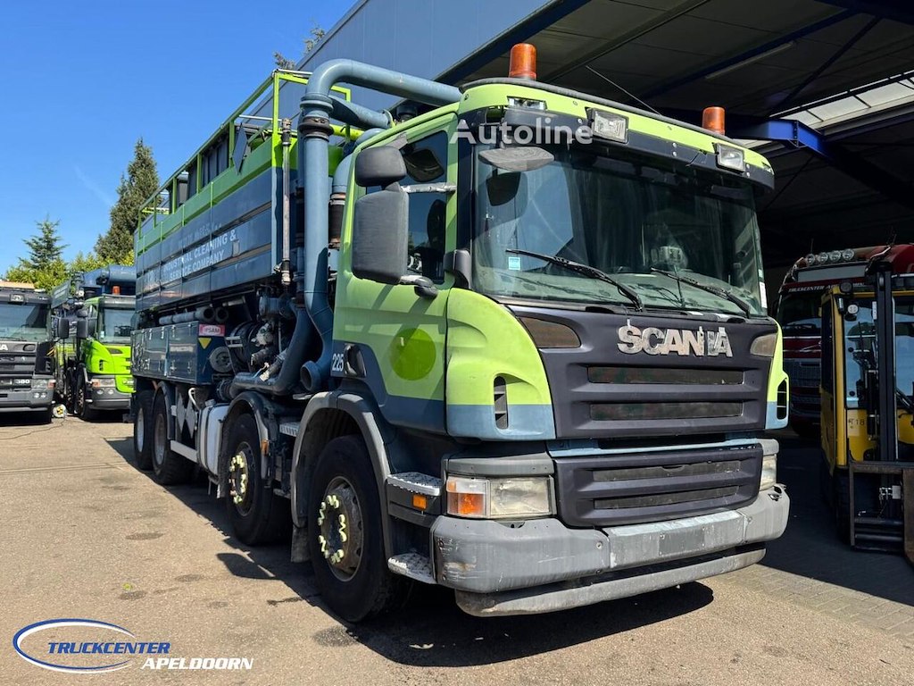 Scania P420 ADR, Stainless steel tank, IPSAM, Uraca, Sihi, 8x4 Leaf spr autofekalac